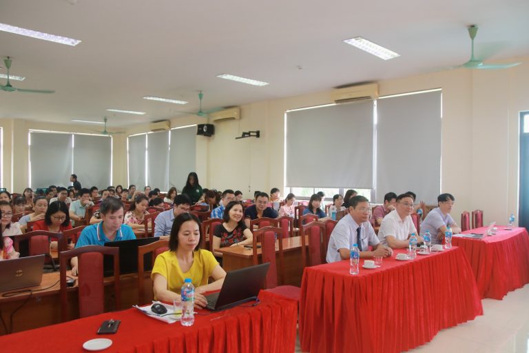 ICTU organized training on building, reviewing and adjusting training ...